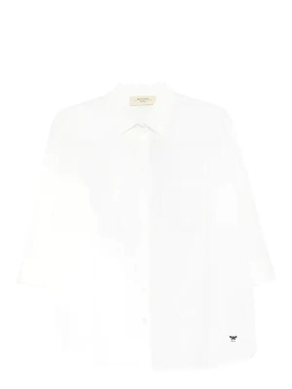 Max Mara Three-quarter Sleeve Shirt - White