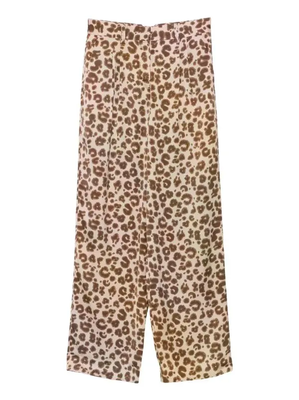 Ba&sh Bloy Leopard-print Palazzo Pants - Neutrals