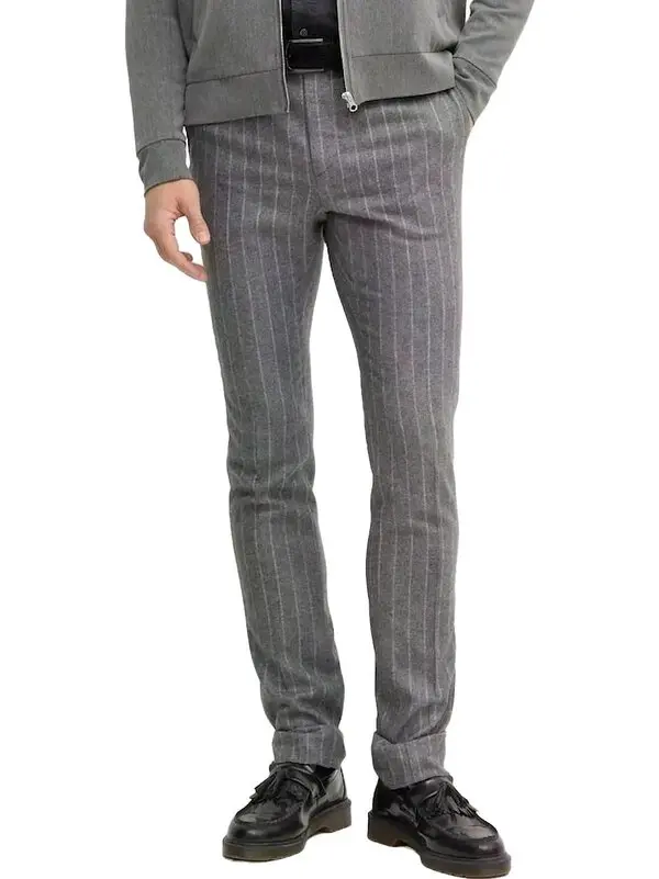 HACKETT Pinstripe Trousers - Grey