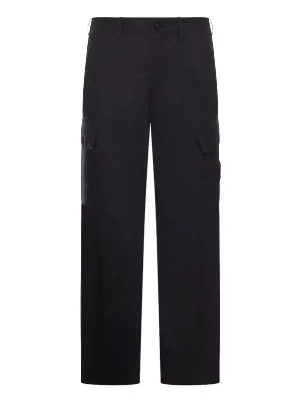 Stone Island Cargo-pockets Trousers - Black