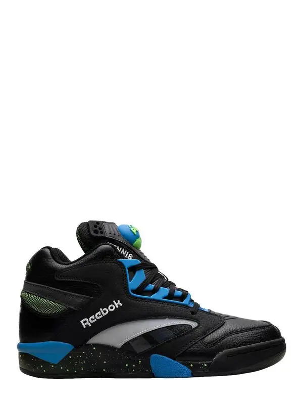 REEBOK Shaq Victory Pump Sneakers - Core Black/energy Blue/solar Lime