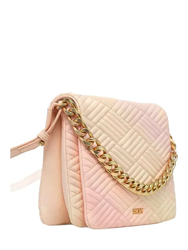 Dkny Quilted Cross Body Bag - Pink