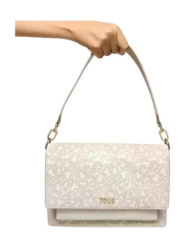 TOUS Floral-print Shoulder Bag - Neutrals
