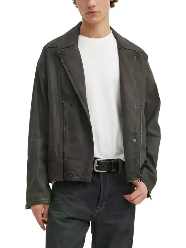 G-star Raw Asymmetrical Paneled Jacket - Black