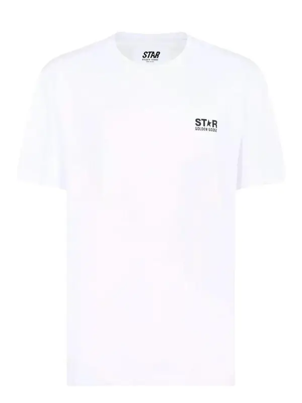 GOLDEN GOOSE Logo-print T-shirt - White