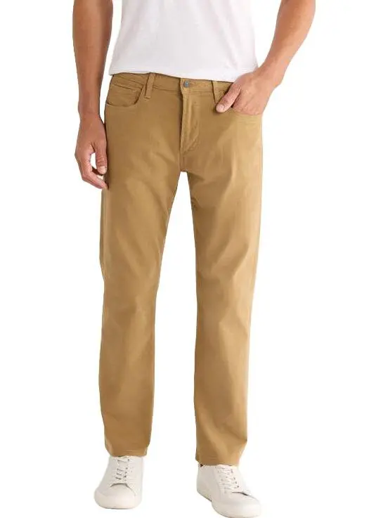 Citizens Of Humanity Elijah Relaxed Straight Leg Twill Pants - Tan Medium Beige
