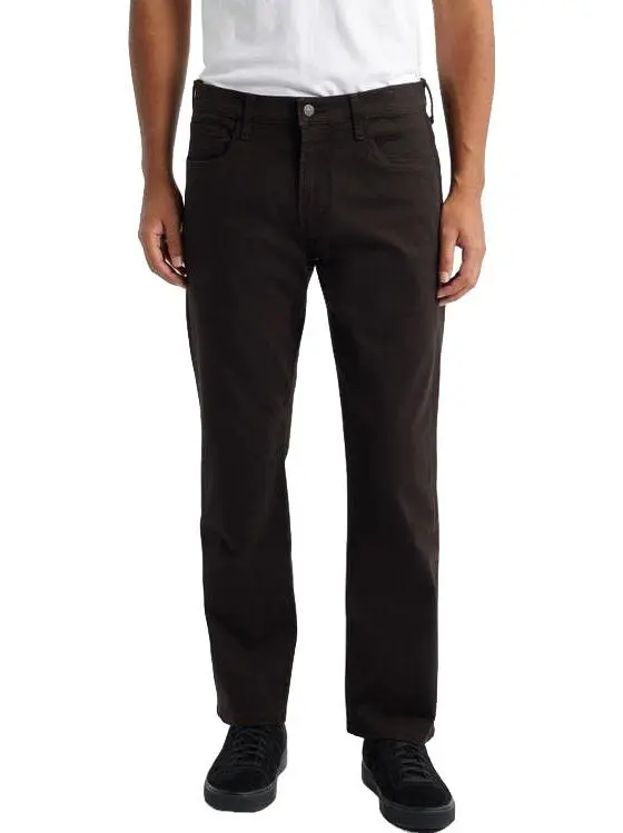 Citizens Of Humanity Elijah Relaxed Straight Leg Twill Pants - Toast Dark Brown
