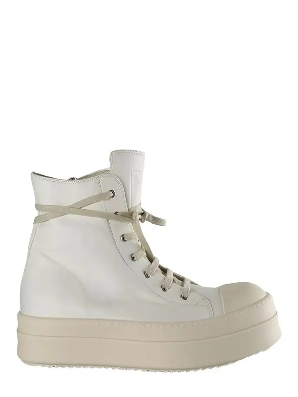 Rick Owens Concordians Mega Bumper High-top Sneakers - Milk
