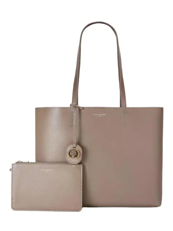 Kurt Geiger Chelsea Leather Tote - Neutrals