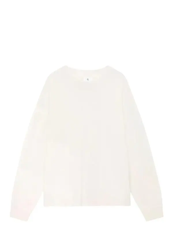 ANINE BING Lee Cashmere Crewneck Sweater - Neutrals