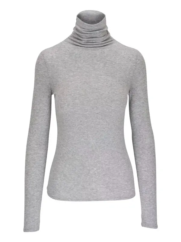 Ag Chels Ribbed Roll-neck Jumper - Grey