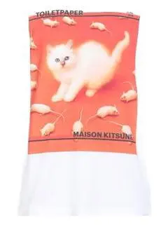 Maison Kitsuné T-shirt Size Cotton - White