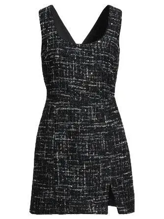 Liu Jo Bodycon Tweed Mini Dress - Black