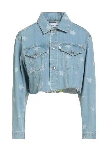 DEPARTMENT 5 Denim Trucker Jacket - Blue