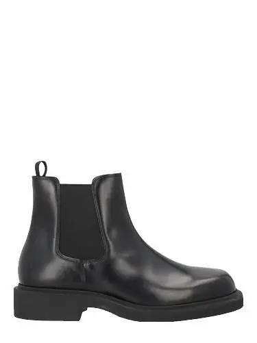 Sandro Leather Chelsea Boots - Black