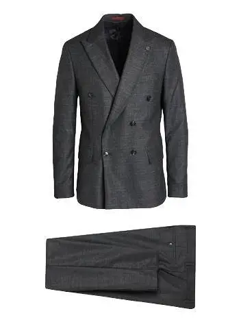 SUIT SARTORIA Suit Charcoal Size Pes, Viscose, Elastane - Grey