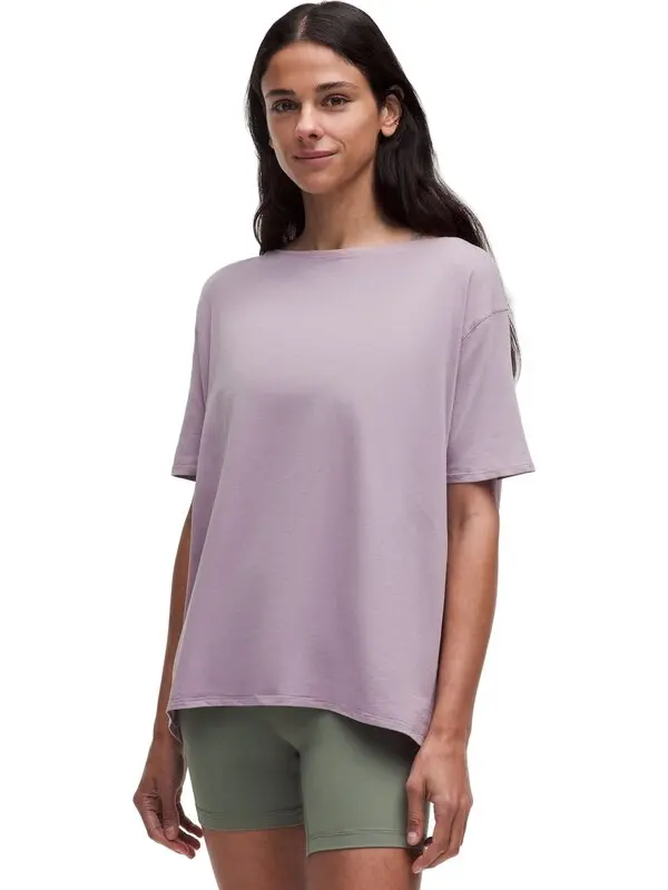 Lululemon Organic Cotton T-shirt - Lotus Lavender