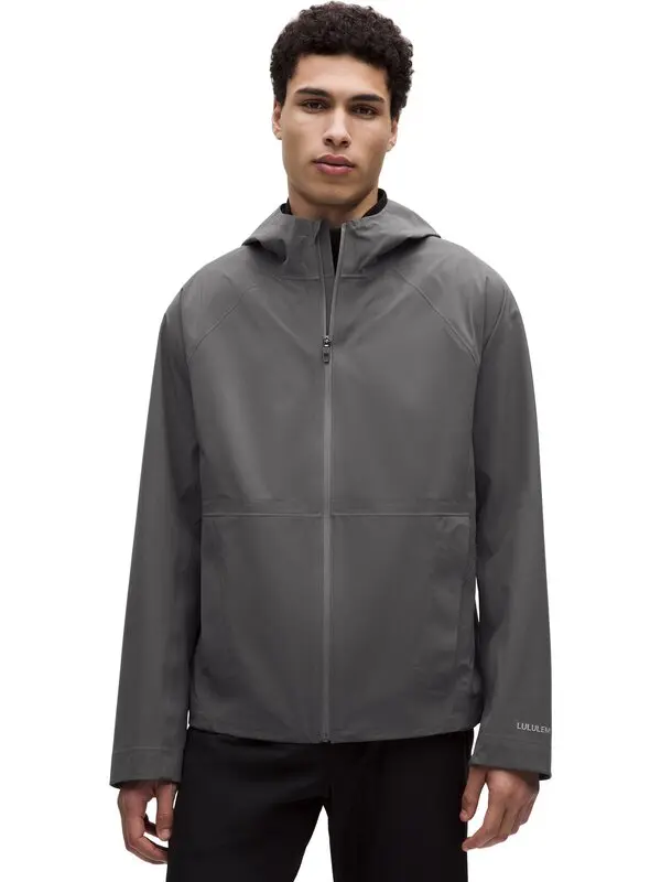 Lululemon Stretch Glyde Waterproof Jacket - Onyx Grey