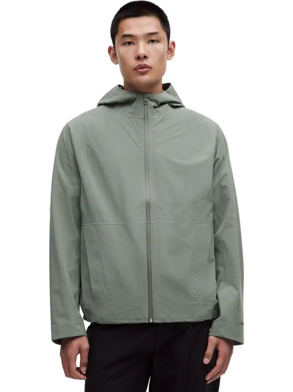 Lululemon Stretch Glyde Waterproof Jacket - Willow Leaf