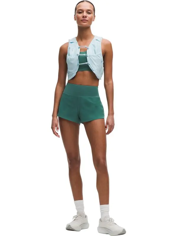 Lululemon High-rise Running Short - Deep Marina