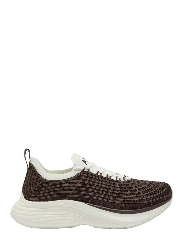 Apl Techloom Zipline Knitted Sneakers - Brown