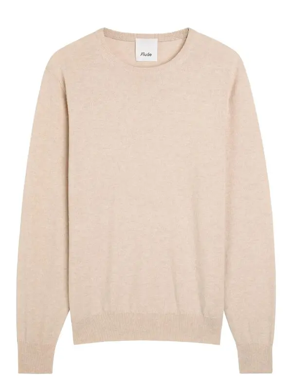 ALLUDE Cashmere Sweatshirt - Beige