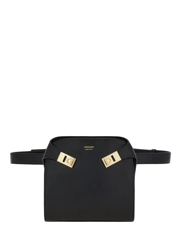 FERRAGAMO Hug Belt Bag - Black