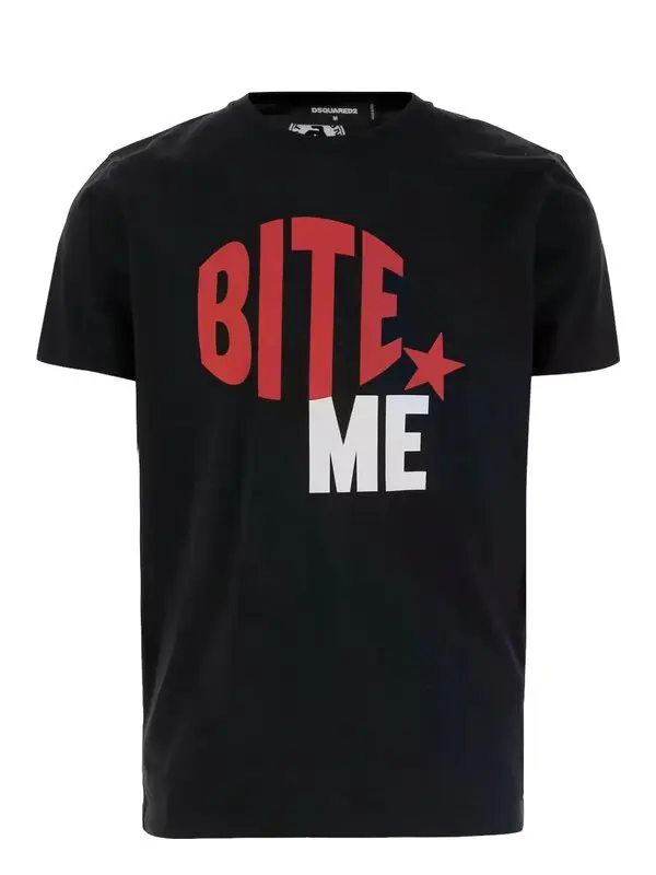 Dsquared2 Graphic-print T-shirt - Black