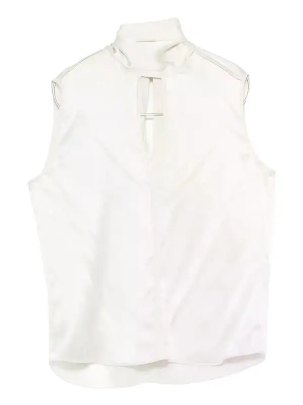 Dorothee Schumacher Sense Of Shine Sleeveless Blouse - Neutrals