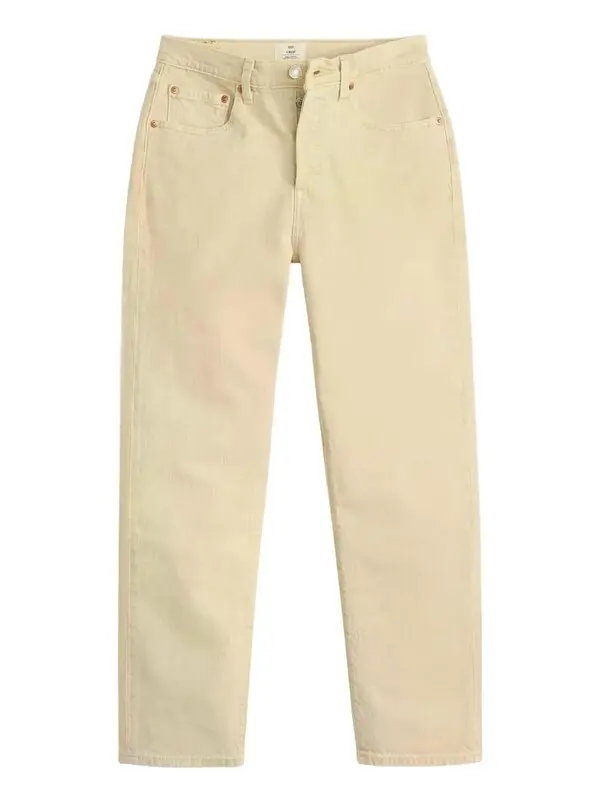 LEVI'S Stretch-cotton Straight-leg Jeans - Yellow