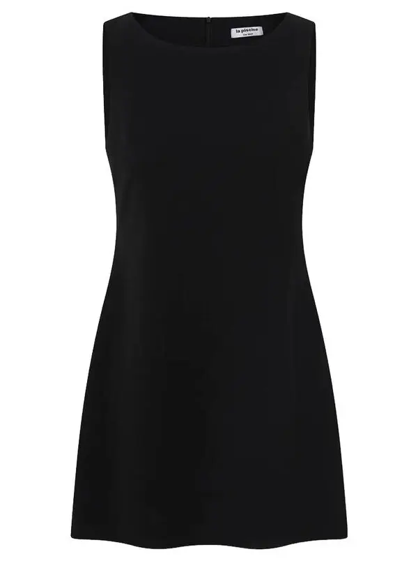 LA PISCINE Mini Dress - Black