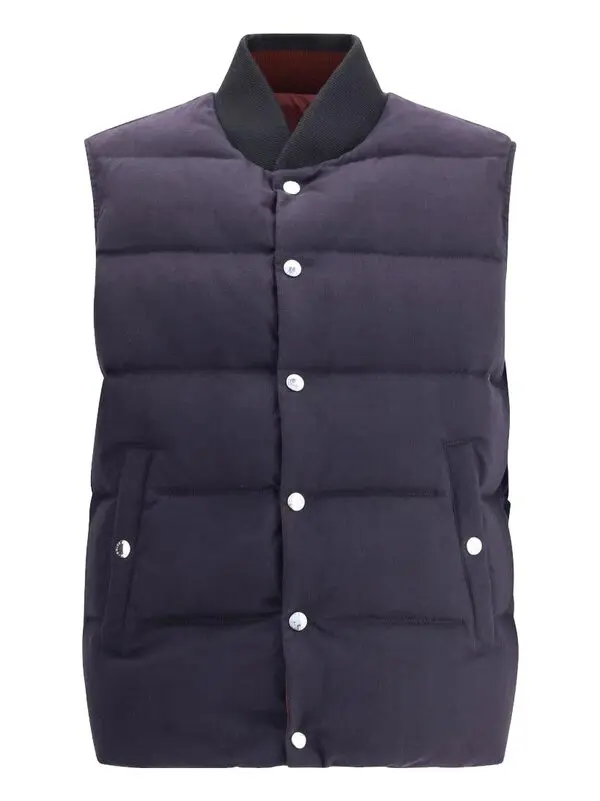 Dolce & Gabbana Down Vest - Blue
