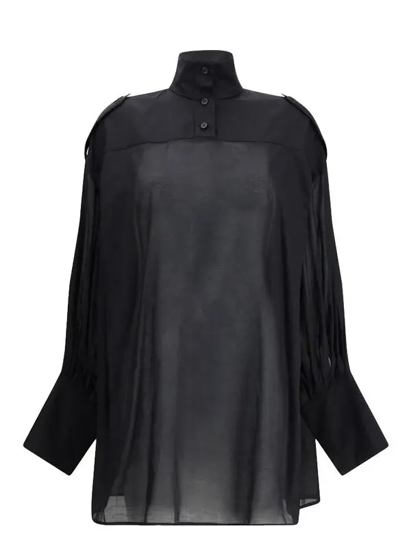THE LATEST Oversized Shirt - Black