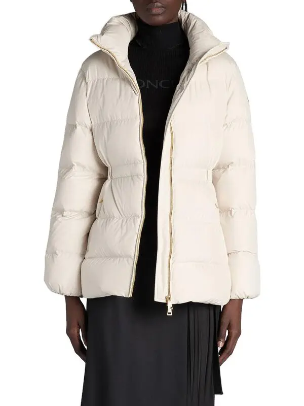 Moncler Brossette Down Jacket - Almond Milk