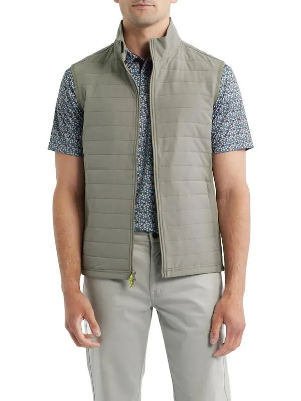 SWANNIES Warren Zip Vest - Olive