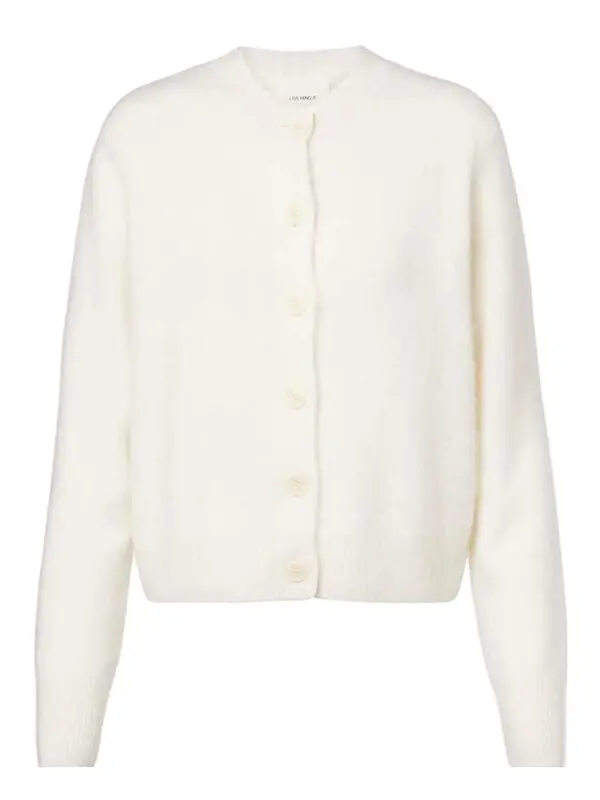LISA YANG Azalea Cashmere Cardigan - White