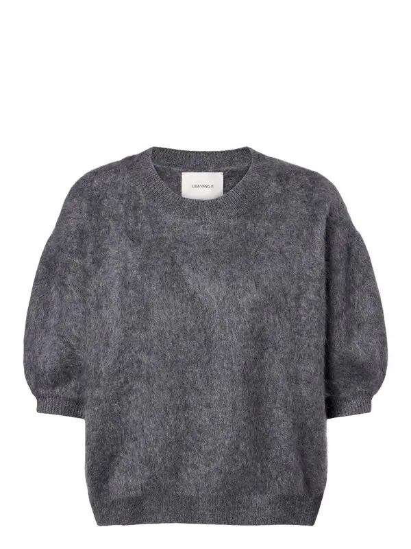 LISA YANG Juniper Cashmere Sweater - Grey