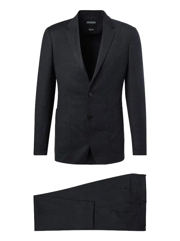 Zegna Wool Suit - Grey