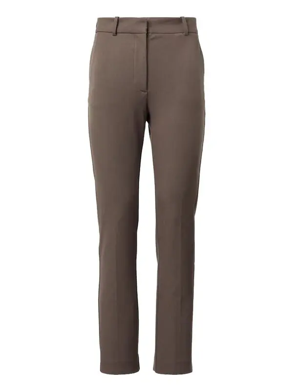 JOSEPH Coleman Slim Pants - Brown