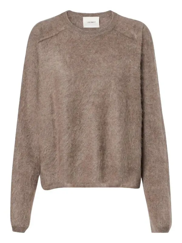 LISA YANG Lexia Cashmere Sweater - Grey