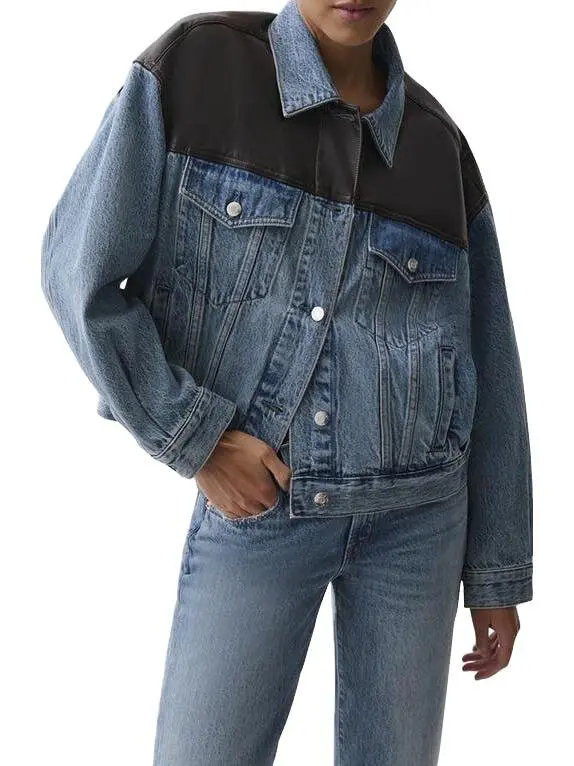 PISTOLA Harley Denim Jacket - Metropolis