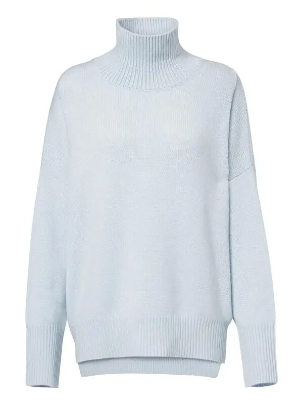 LISA YANG Heidi Oversized Cashmere Sweater - Blue