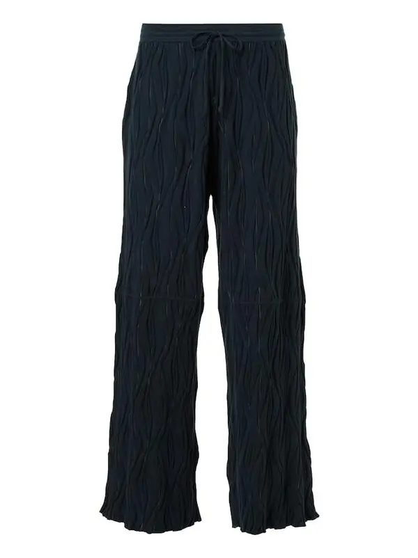 KIKO KOSTADINOV Raday Knitted Wide-leg Pants - Green