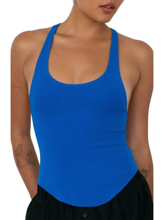 ARTLESS FOREVER Haze Racerback Tank - Royal Blue