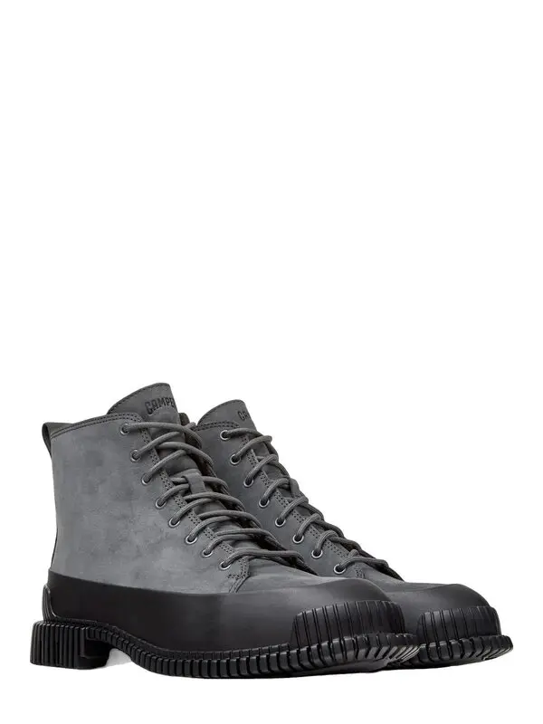Camper Pix Lace-up Boot - Multi Grey