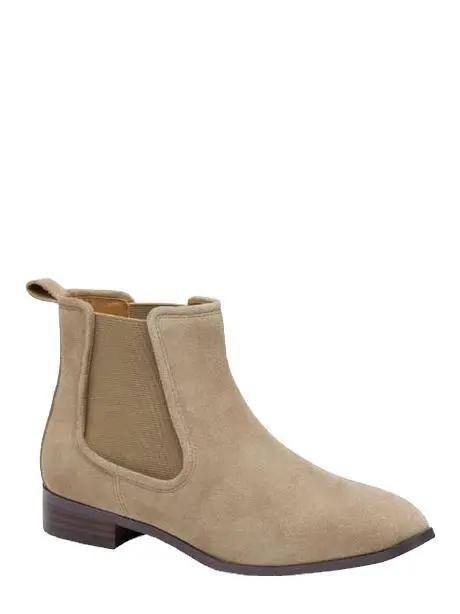 Johnston & Murphy Tinsley Chelsea Boot - Taupe Suede