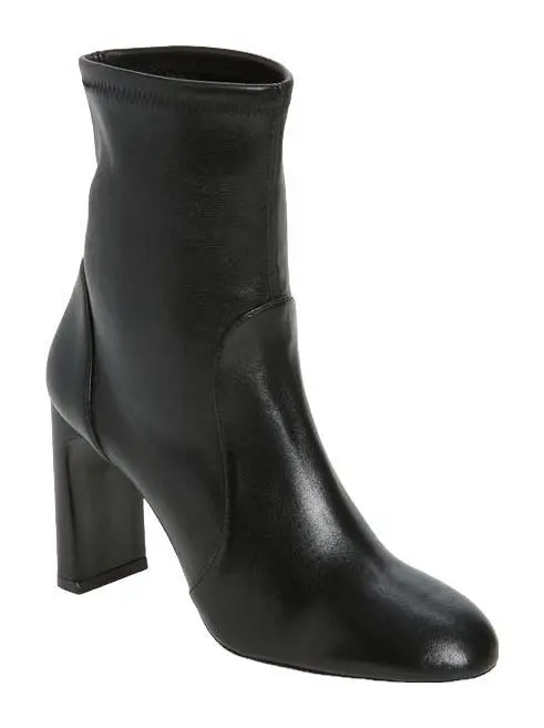 STUART WEITZMAN Babette Bootie 85 - Black Nappa