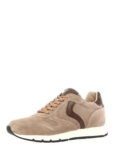 VOILE BLANCHE Julia Lace-up Sneakers - Dove Dark Brown