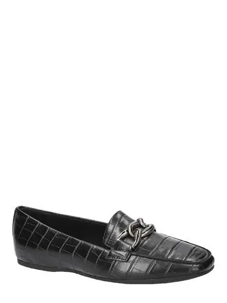 EASY WORKS BY EASY STREET Amber Loafer - Black Croco