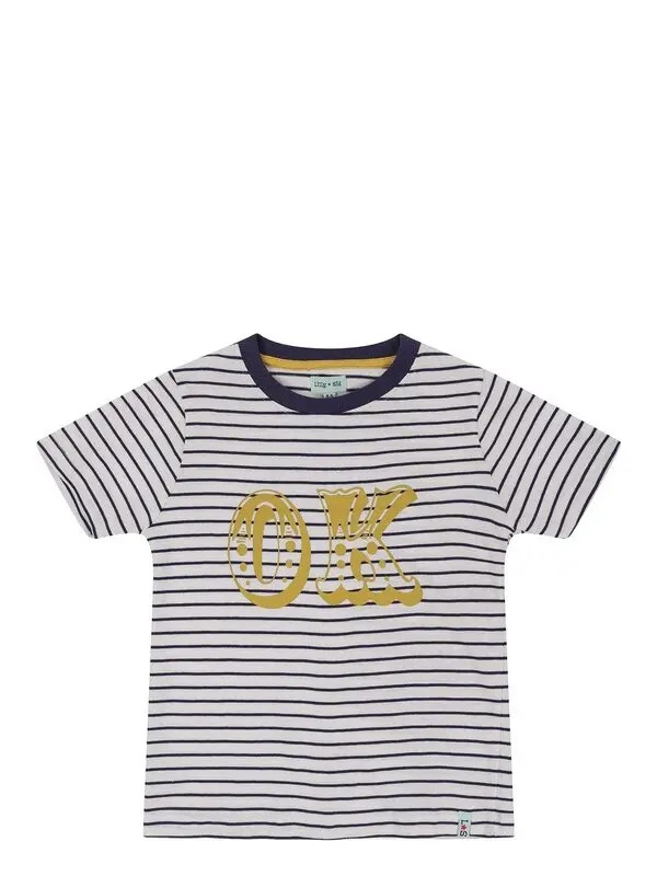 LILLY + SID Organic Cotton Slogan T-shirt - Multi
